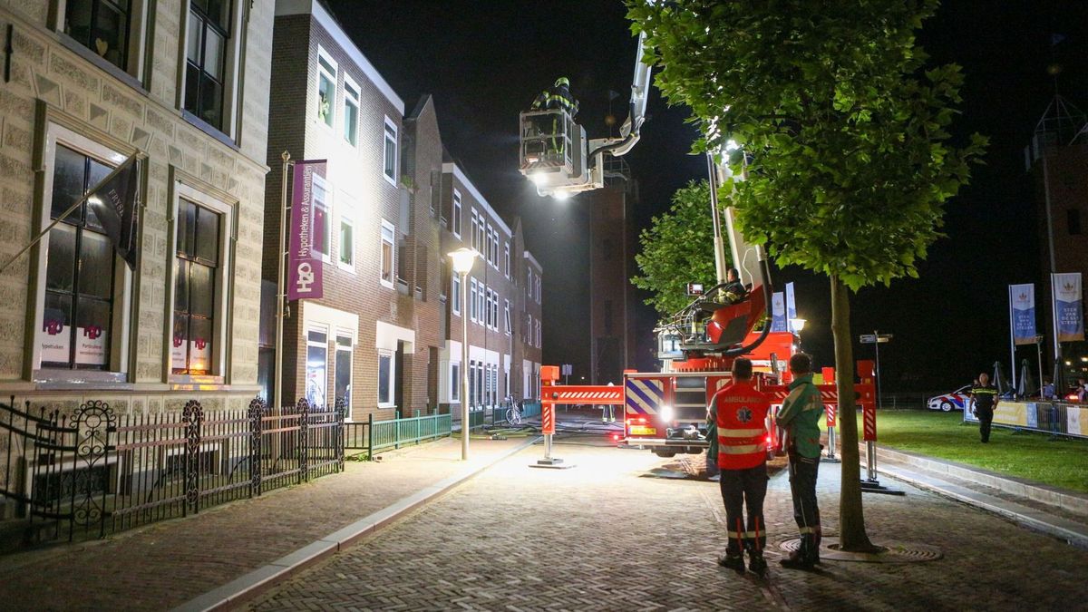 Gewonde bij brand in appartementencomplex in Franeker - Omrop Fryslân