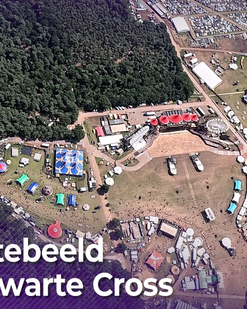 Zwarte Cross vanuit de lucht - Omroep Gelderland