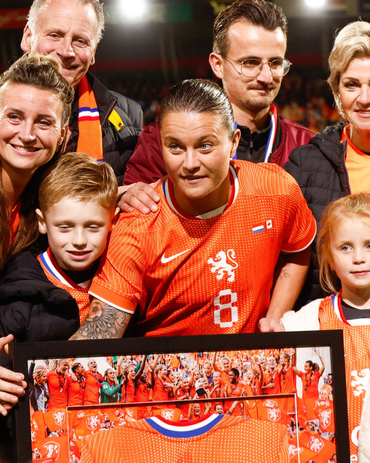Sherida Spitse bij haar afscheid van Oranje: "Krijg ik het toch nog ...