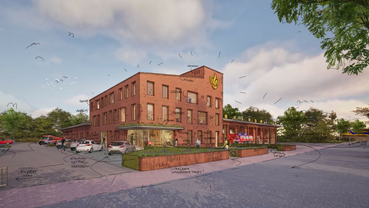 Schop kan bijna in de grond voor nieuwe brandweerkazerne Hoogeveen ...
