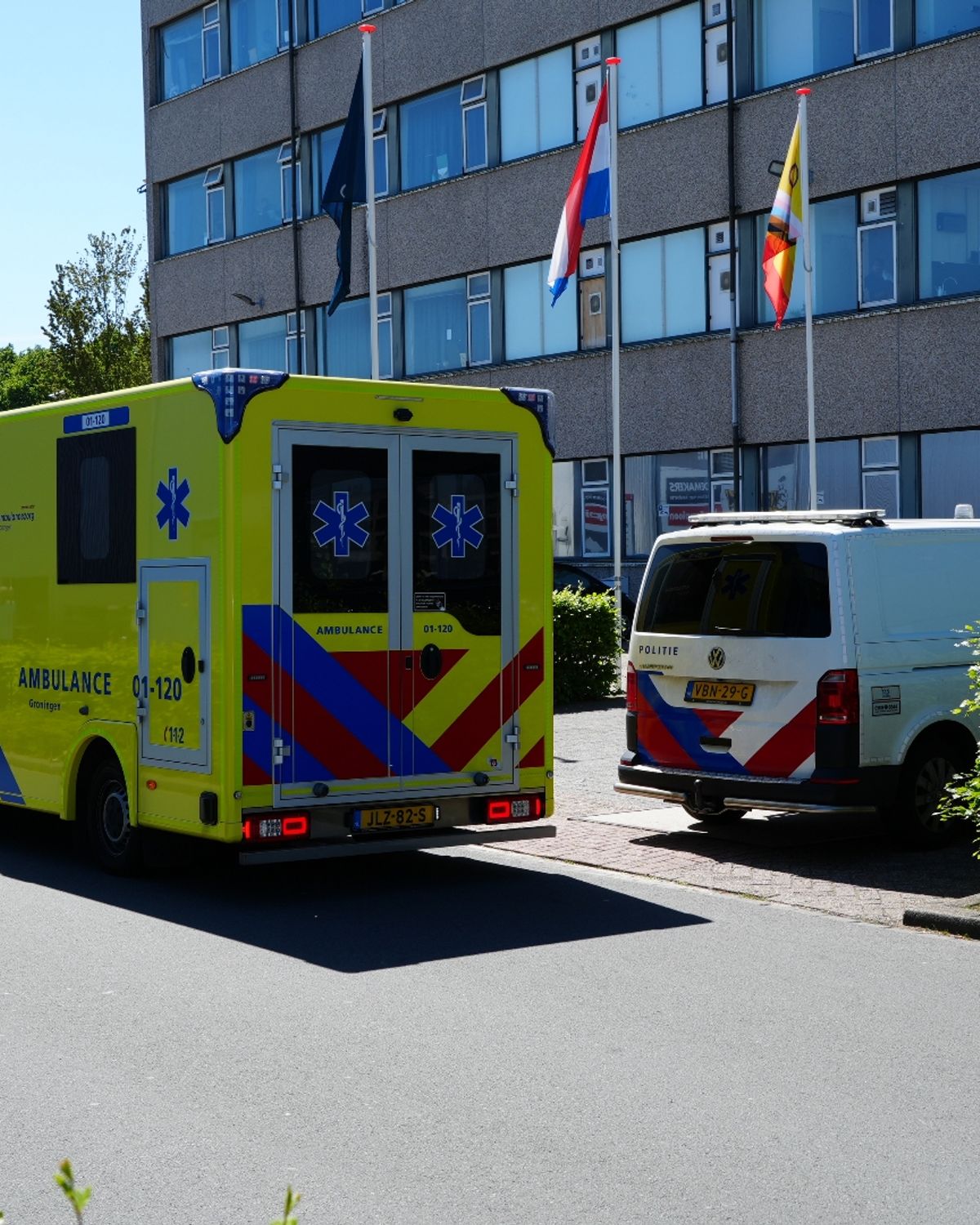 112-nieuws: Melding van steekpartij in COA-locatie Groningen - RTV Noord