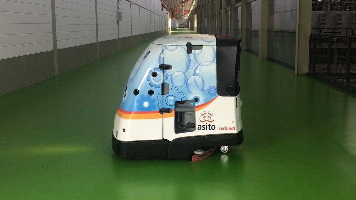 Asito innoveert met schoonmaakrobot bij bierbrouwer Grolsch - Oost