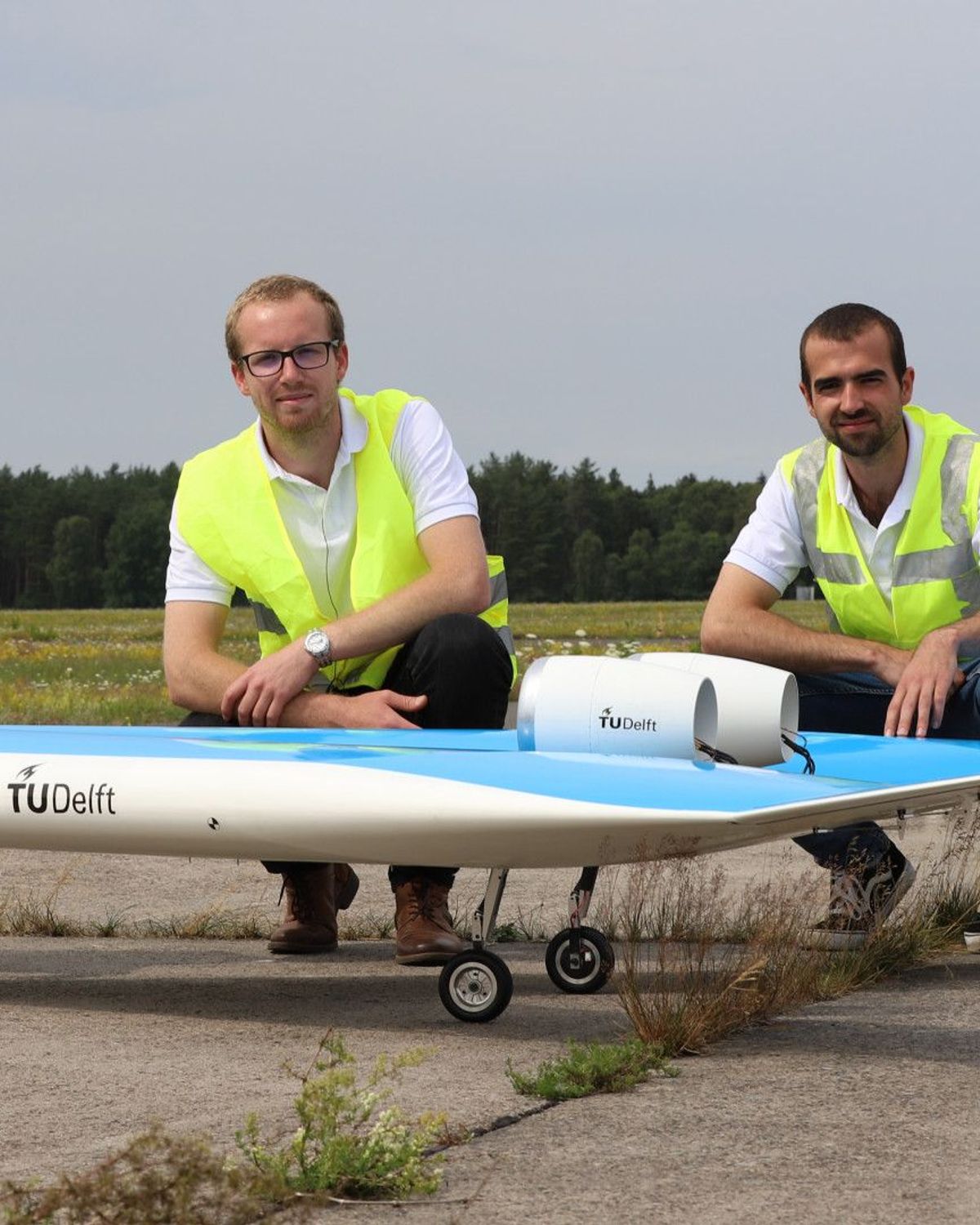 Succesvolle eerste vlucht voor schaalmodel zuinige Flying-V TU Delft ...
