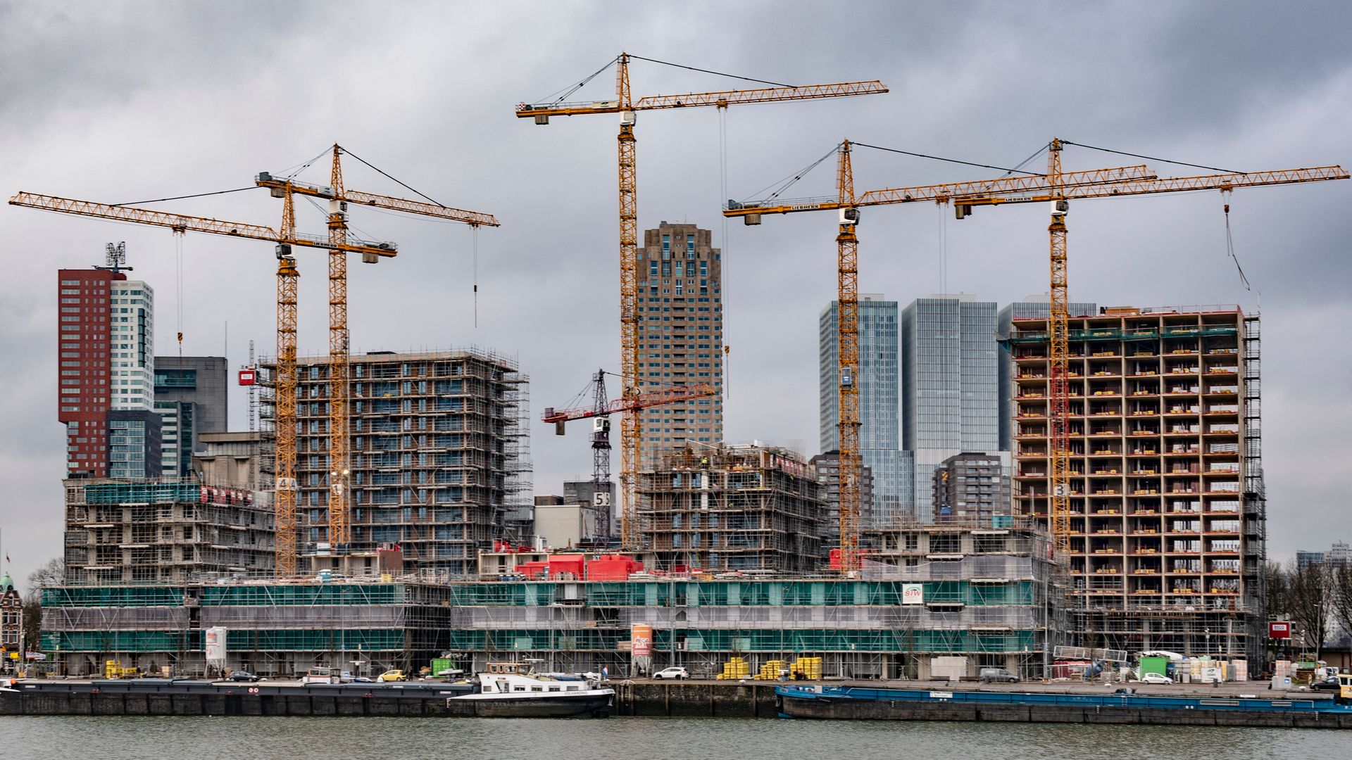 Bouwen, bouwen, bouwen: dit wordt de toekomstige skyline van Rotterdam ...