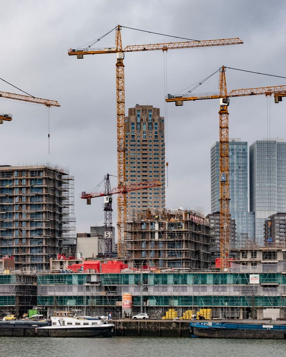 Bouwen, bouwen, bouwen: dit wordt de toekomstige skyline van Rotterdam ...