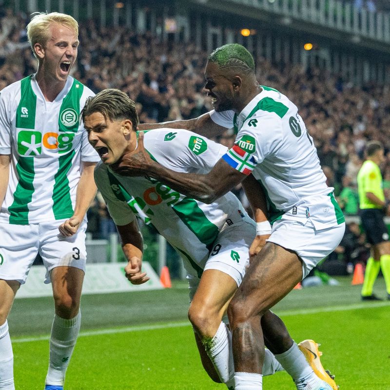 FC Groningen speelt in extremis gelijk tegen Feyenoord: 'We zijn ultiem beloond' - RTV Noord