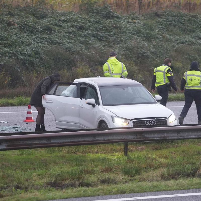 Ongeval met vier auto's zorgt voor lange file op A2 in ochtendspits - L1 Nieuws