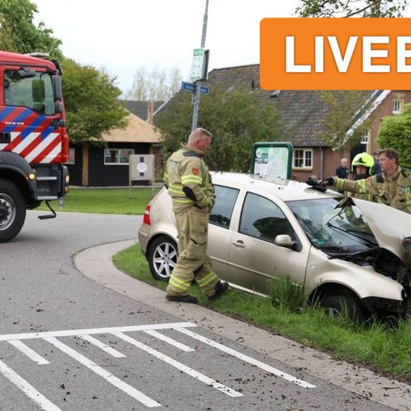 Bestuurder botst op boom • pomp uit de grond gereden - Omroep Gelderland