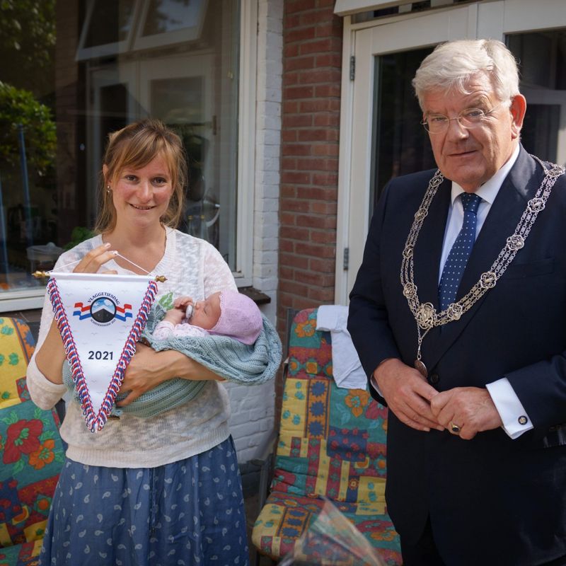 Nanke is de 550.000ste inwoner van Den Haag: 'We wonen eigenlijk in ...