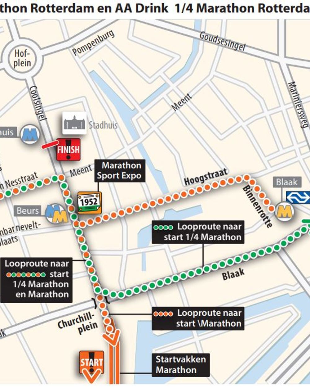 Alles over de Marathon Rotterdam 2019 - Rijnmond