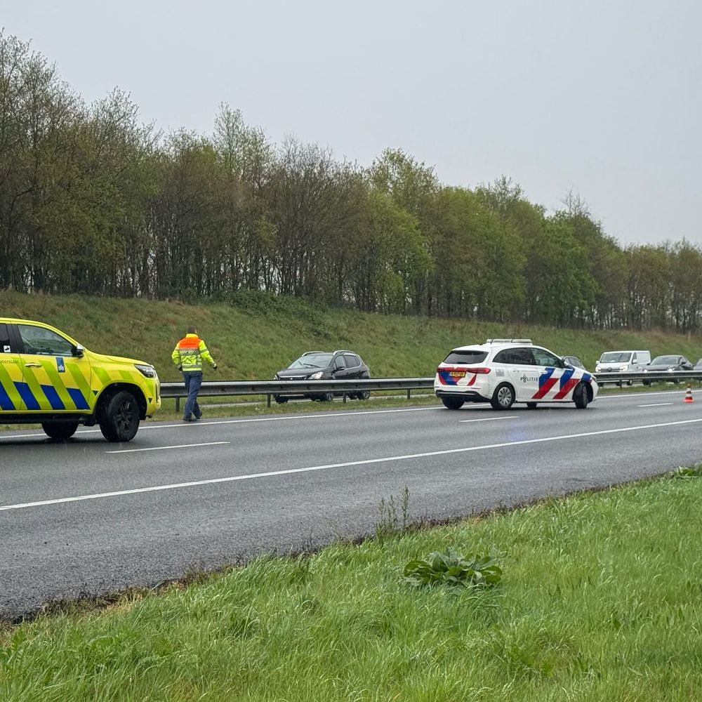 Flinke vertraging vanwege ongeval op A73 bij Horst - L1 Nieuws