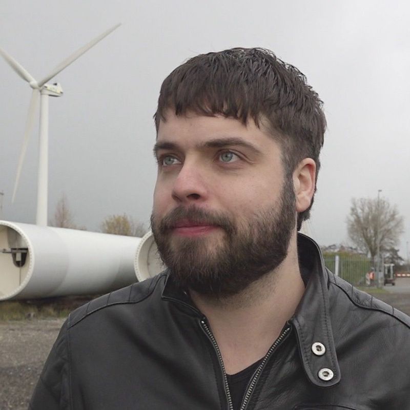 Menno was mode-adviseur, maar wordt windmolenmonteur: "Leek me ...