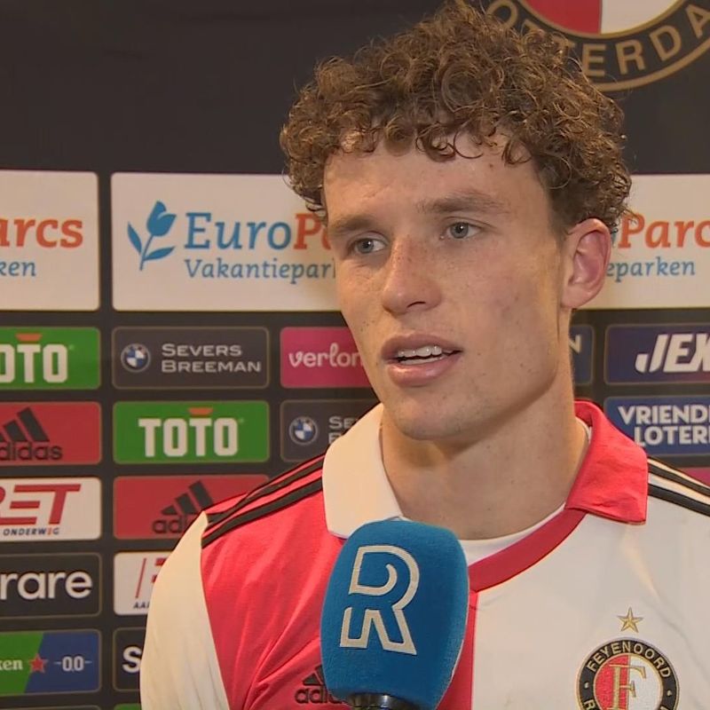 Mats Wieffer hoopt de 'zes' van Feyenoord te worden: 'Ik ben er klaar voor' - Rijnmond