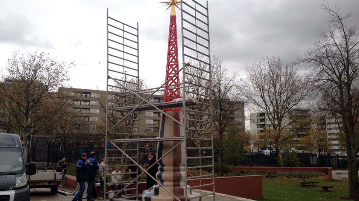 Monument voor Gastarbeiders in Rotterdam: Spanje - Rijnmond