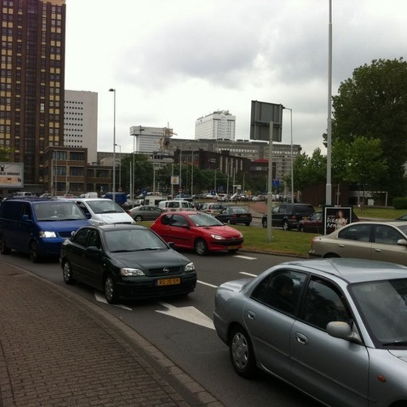 Verkeerschaos Rotterdam door werkzaamheden Maastunnel - Rijnmond