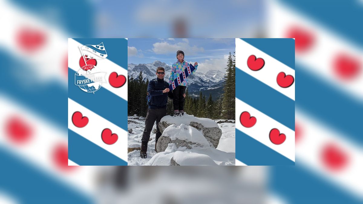 Operatie Friese Vlag: Jan en Emma spreken Fries in Canada - Omrop Fryslân