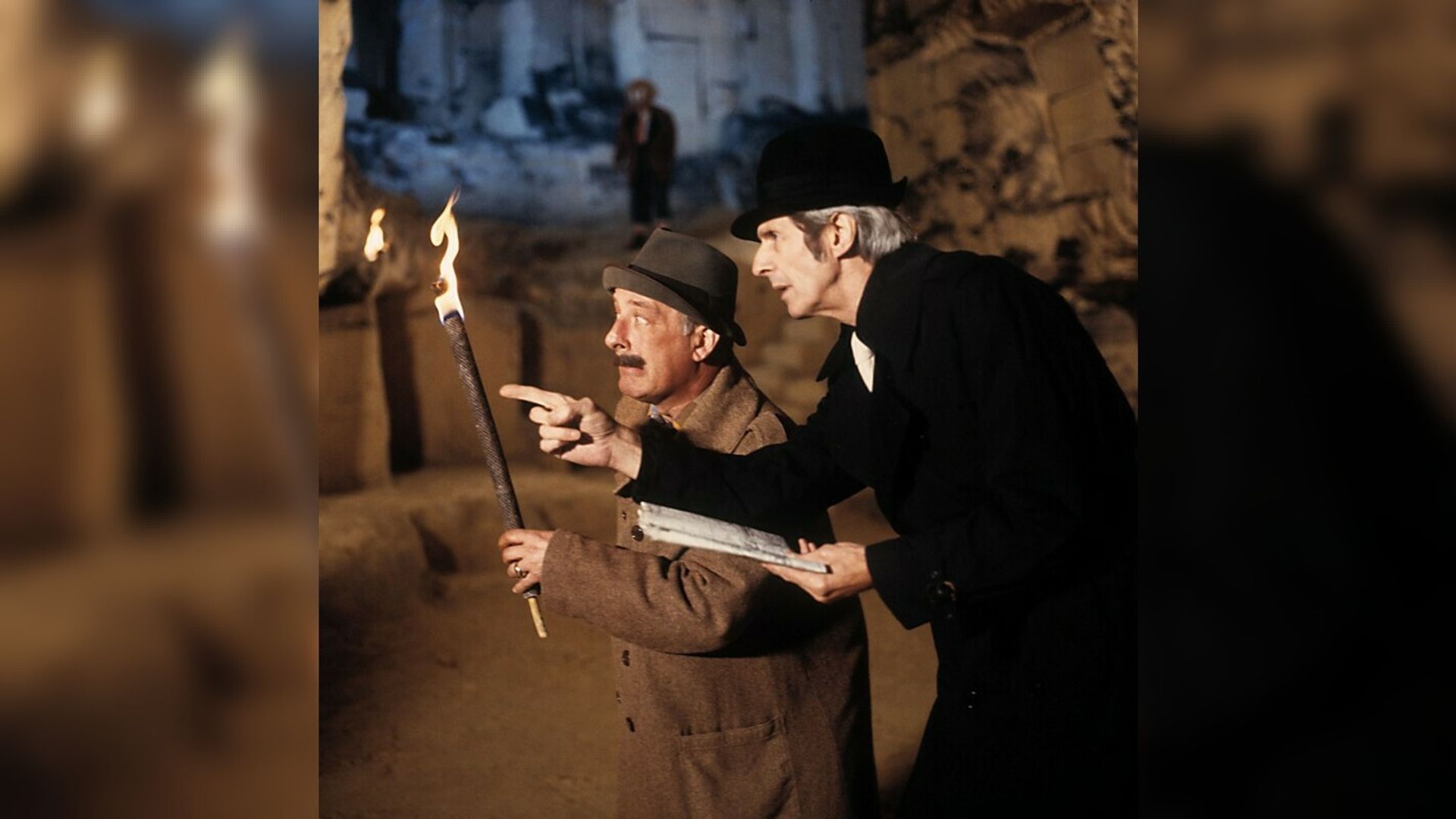 Harry Dikmans, bekend als dove boef B2 in Bassie en Adriaan, op 96 ...