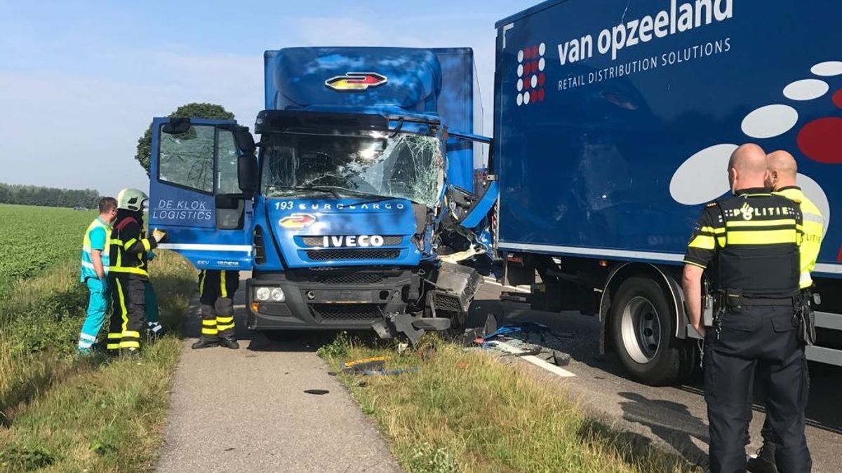 N280 dicht na ongeluk bij Baexem - L1 Nieuws