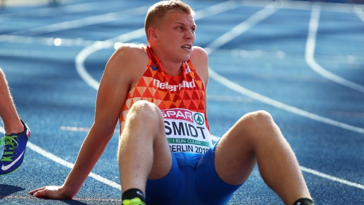 Hordenloper Nick Smidt strandt in series bij WK-debuut - RTV Drenthe