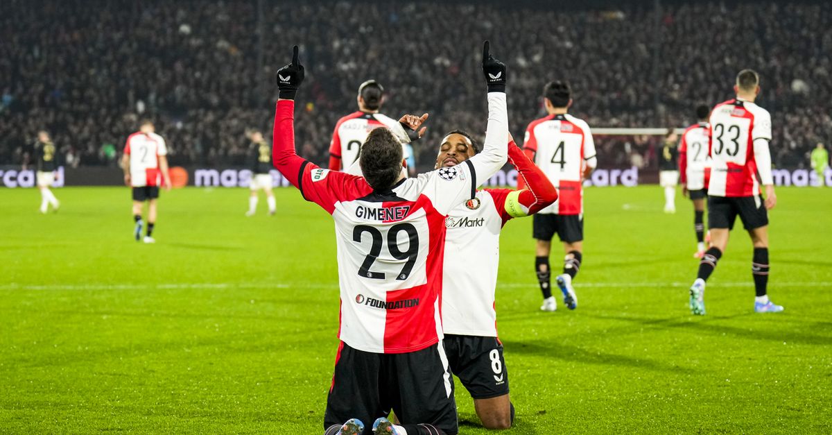 LEES TERUG: Feyenoord - Sparta Praag (4-2) - Rijnmond