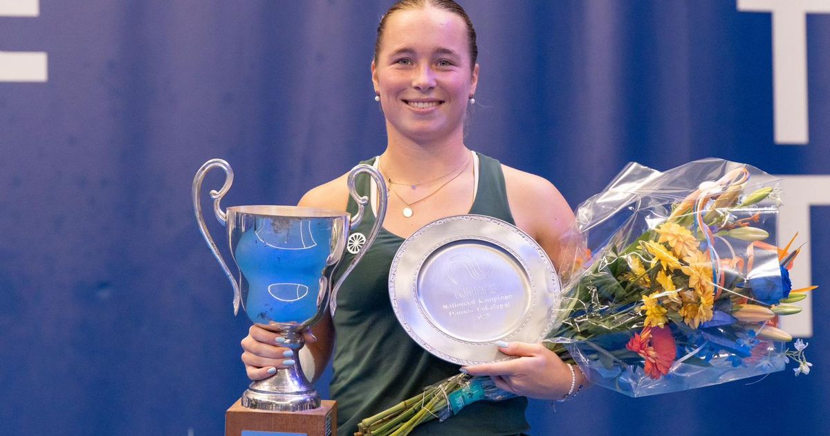 Succesvol NK smaakt naar meer voor tennisster Van Emst: 'Ik leef mijn ...