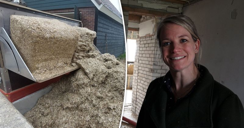 Judith isoleert haar huis met zelfverbouwd stro: "Mooier wordt het niet" - Oost