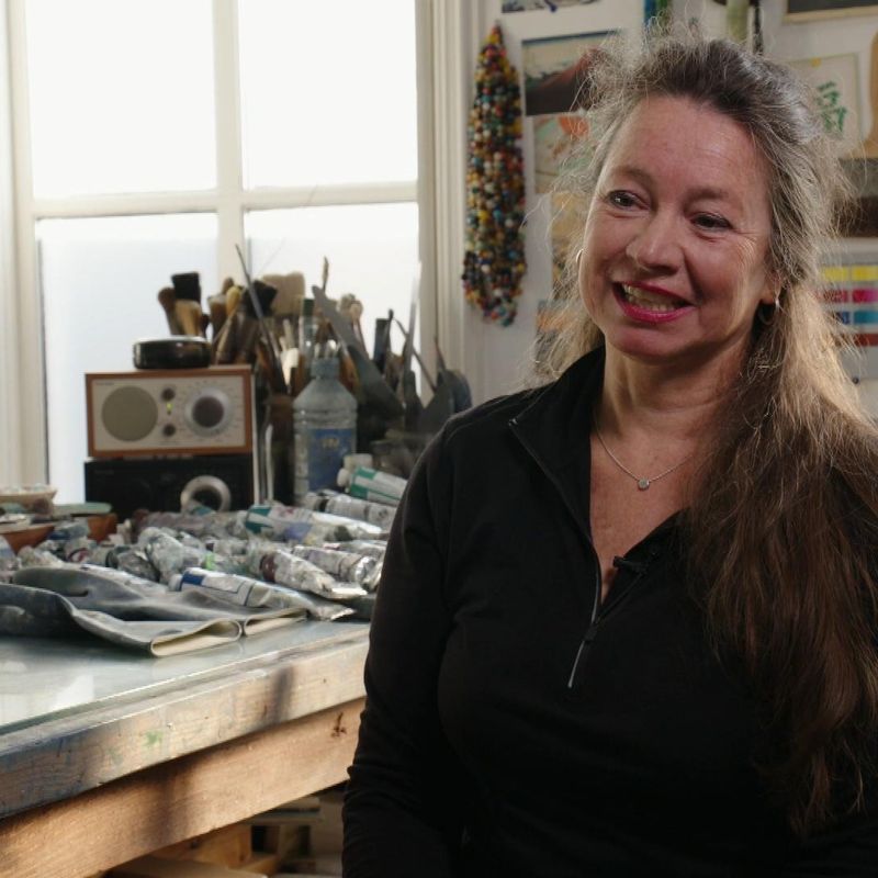 Gronings Licht met Anke Roder: 'De verf heeft mij dat geleerd' - RTV Noord