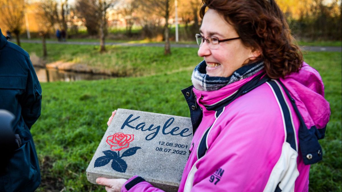 Gedenkteken voor omgekomen Kaylee (20): 'Blaaskus naar de hemel ...
