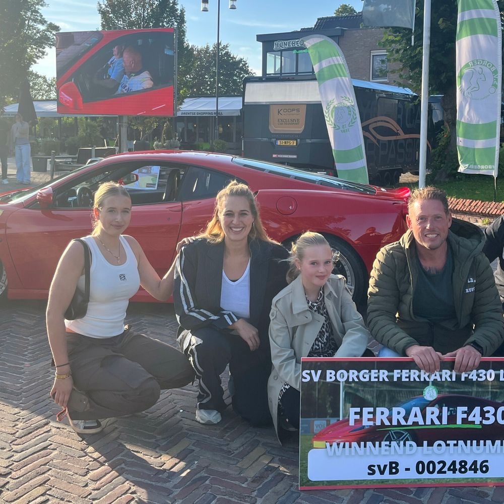 Harold uit IJmuiden wint de Ferrari: 'Fantastisch, ik heb er geen ...