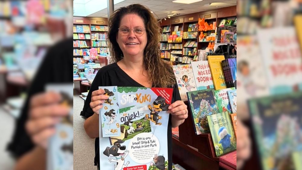 Debuut kinderboekenschrijfster uit Almelo: "Stip en Yuki - Paniek in het park" - Oost