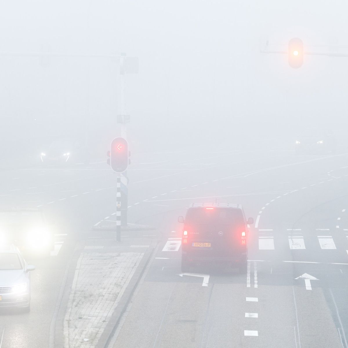 Opnieuw code geel vanwege dichte mist - Omroep West