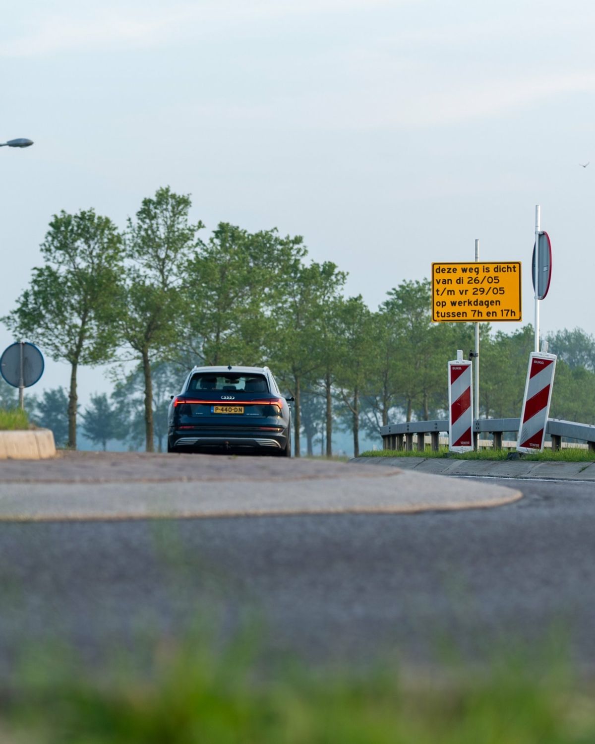 Wurk oan de N354 by Skearnegoutum: flinke omliedingen takom wike ...