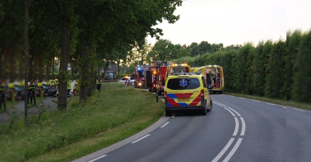 Dode (19) en gewonden bij ernstig auto-ongeluk - Omroep Gelderland
