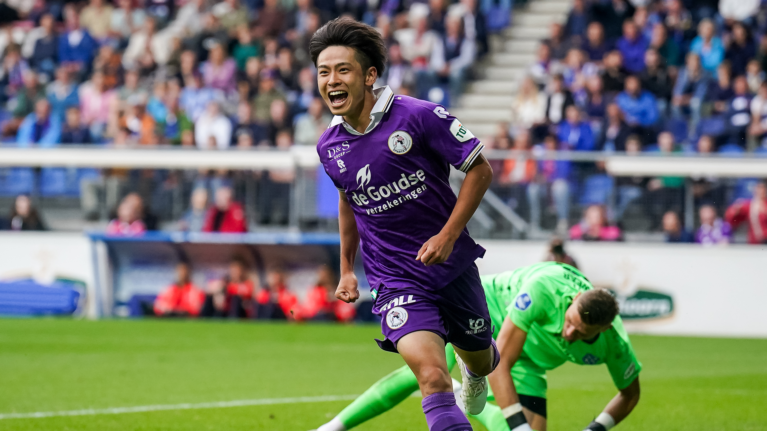 Sparta is koploper na knappe overwinning op sc Heerenveen - Rijnmond