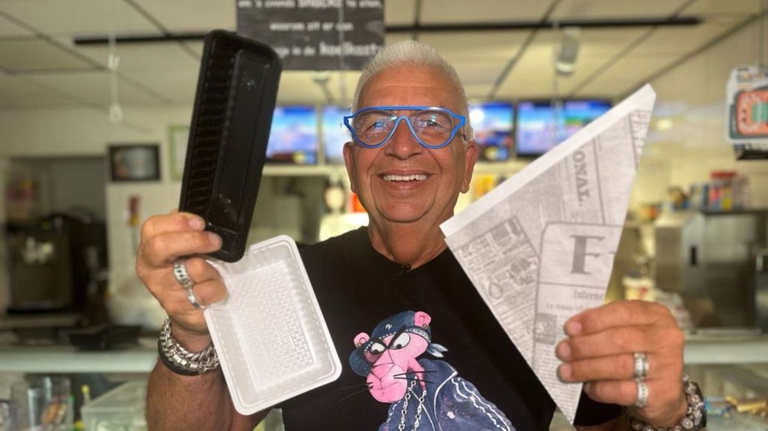 Geen plastic meer? Deze snackbarhouder heeft de oplossing - Omroep ...