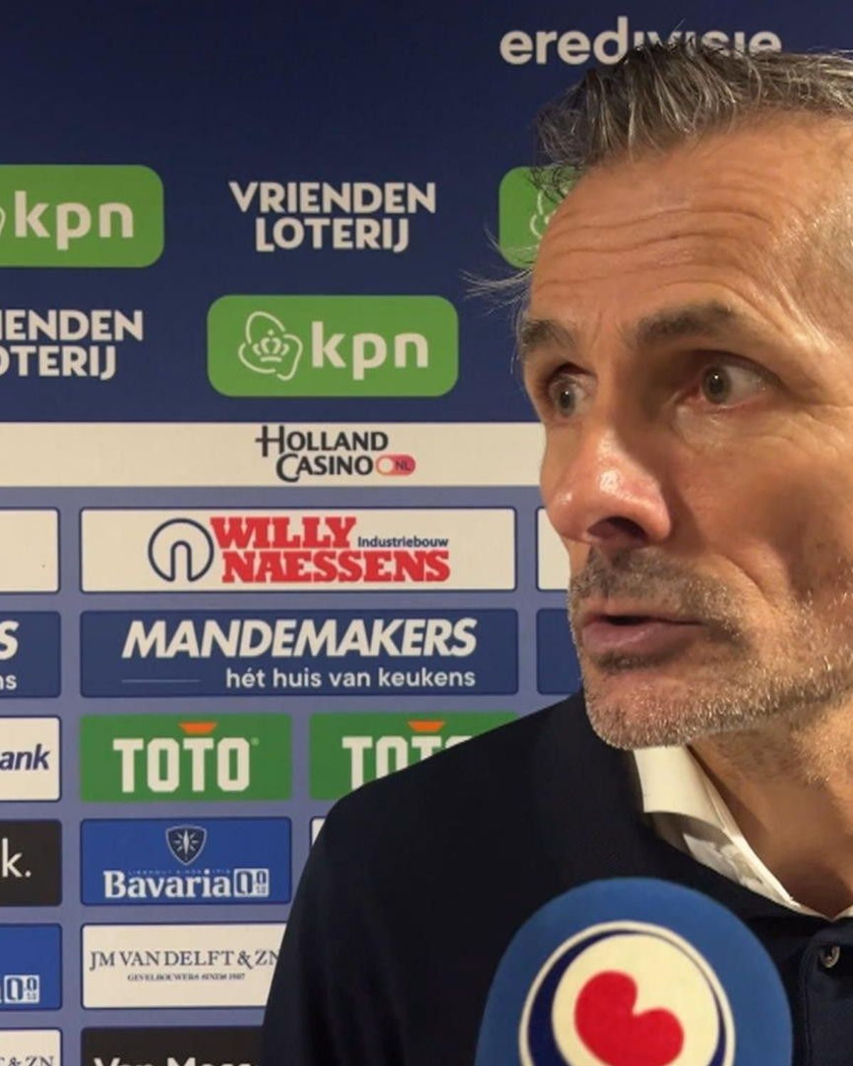 Kees van Wonderen is bang dat hij Sven van Beek lang moet missen ...
