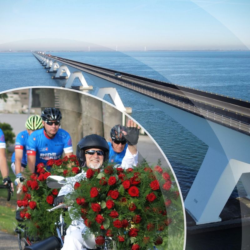 Ride for the Roses dit jaar écht over de Zeelandbrug - Omroep Zeeland