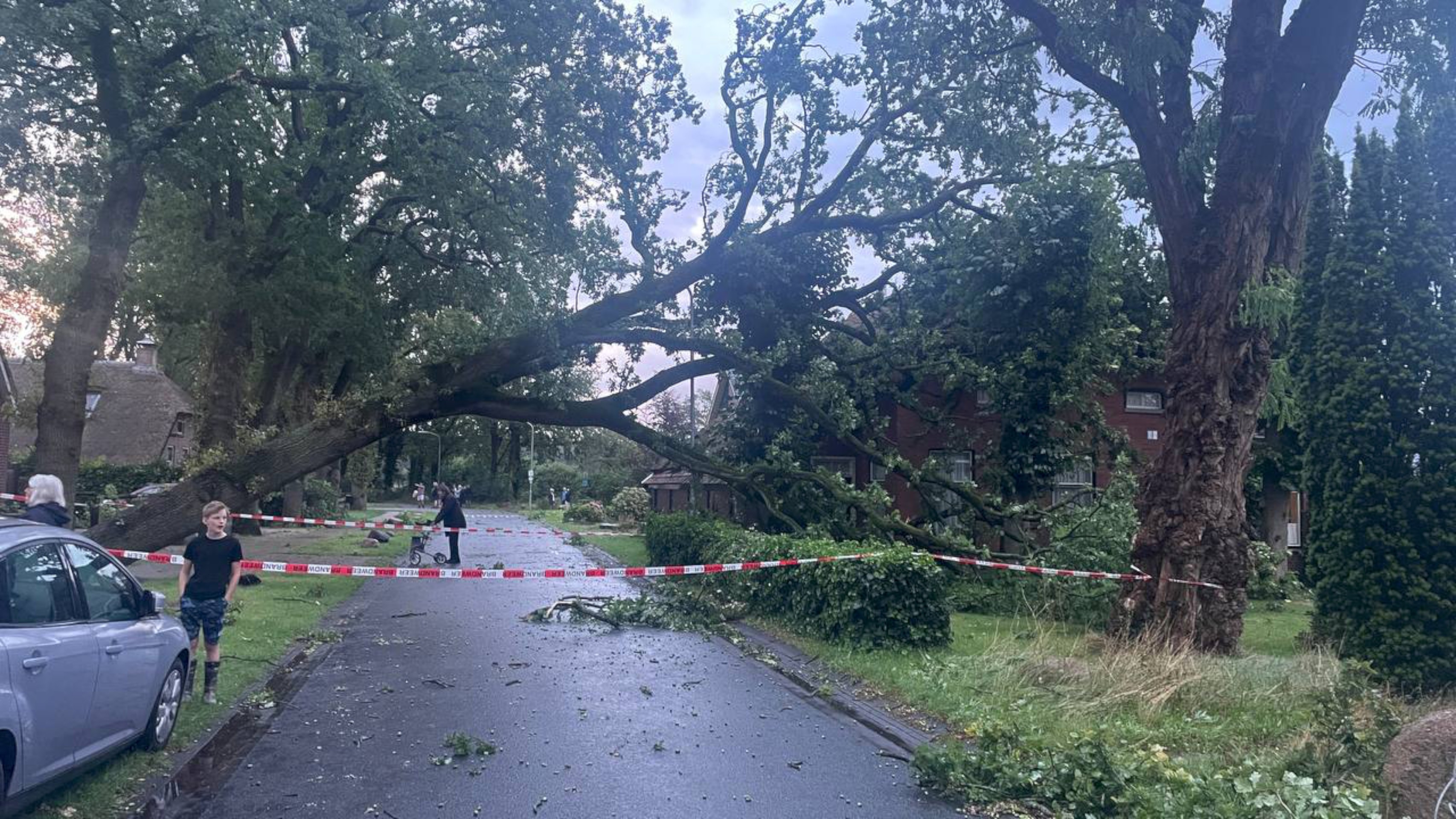 Vanavond code geel door storm Benjamin - RTV Drenthe