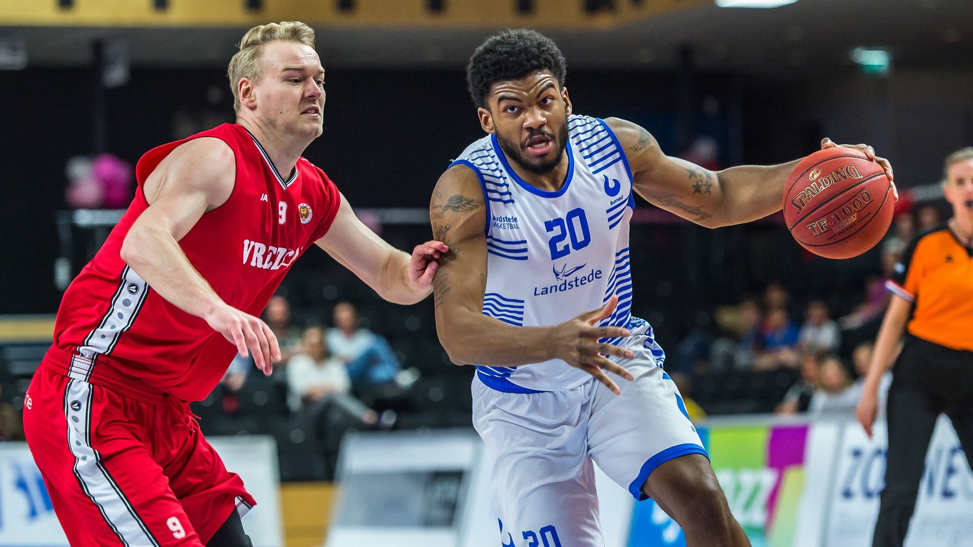 Aris verliest in laatste seconden van topclub Landstede uit Zwolle ...