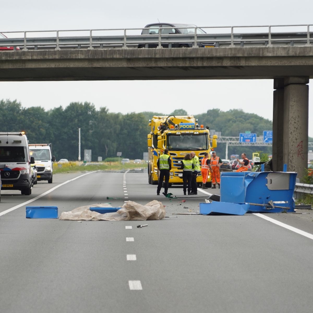112-nieuws woensdag 9 juli: A28 weer open na urenlange afsluiting ...