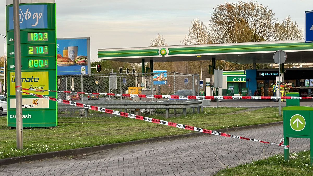 Tankstation Maastricht afgezet vanwege gaslek - L1 Nieuws