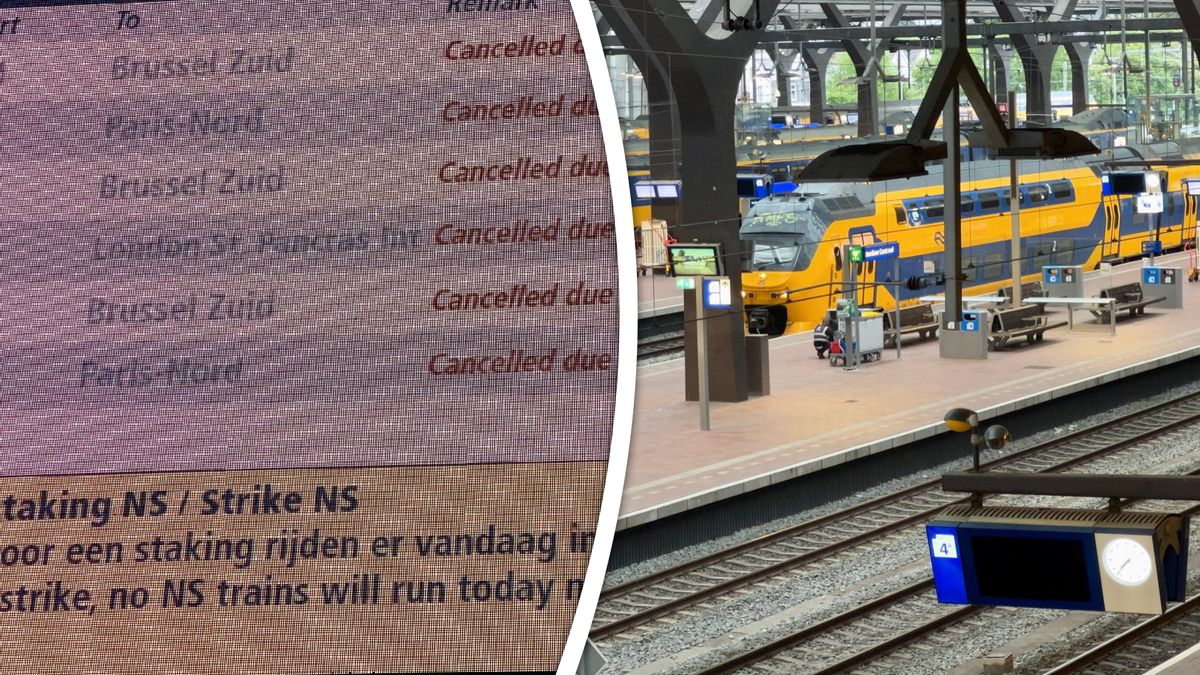 Drukte bij de RET en verdwaalde toeristen: dit moet je weten over de NS-staking - Rijnmond