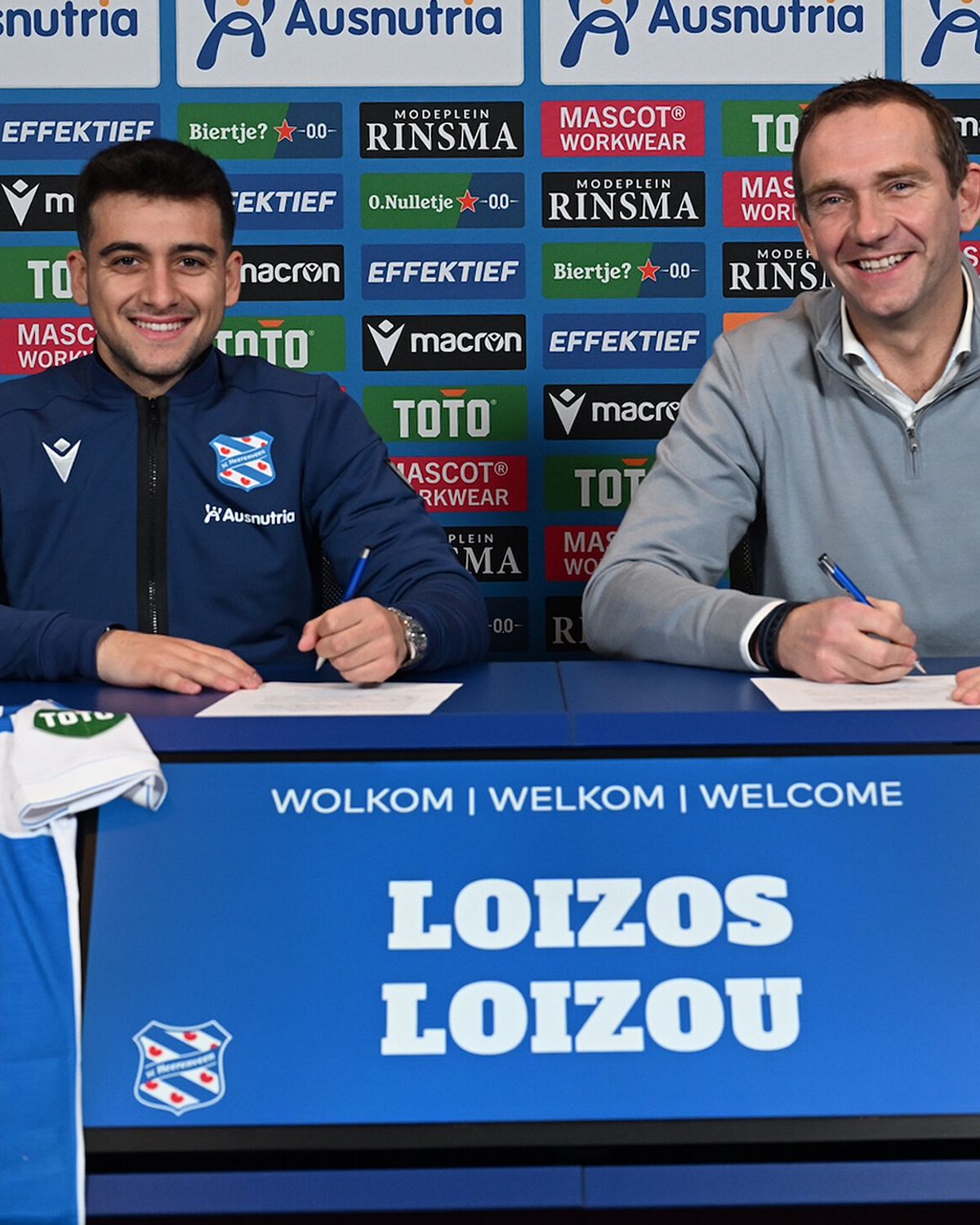Heerenveen heeft een nieuwe nummer 10: Loizos Loizou - Omrop Fryslân