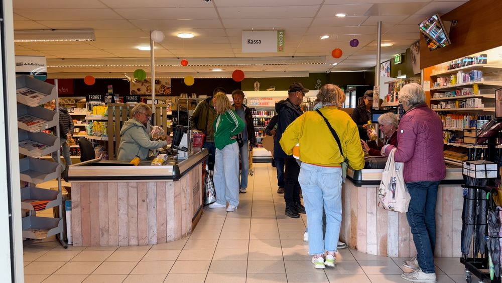 Alderein komt supermerk te help troch drokte by Oerol - Omrop Fryslân