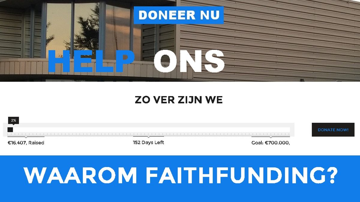 'We hebben geen geld, maar wel geloof' - RTV Noord