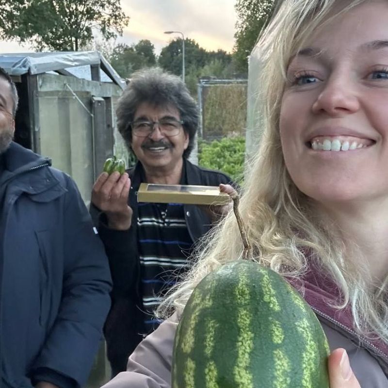 Bij de kachel in de moestuin van Duran en Ibo: 'Het is hier altijd ...