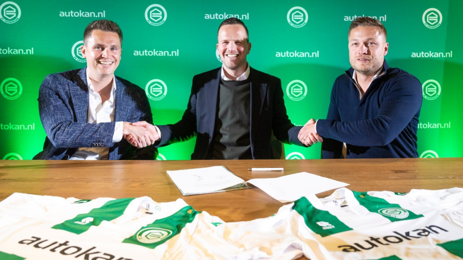Nieuwe hoofdsponsor FC Groningen tekent voor twee seizoenen - RTV Noord