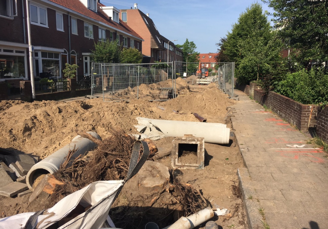 'Er zijn ratten en poepvliegen'; zorgen om open riool in Bachstraat ...