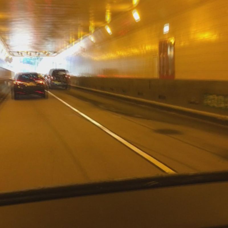 Verkeerschaos in Rotterdam door afsluiting Maastunnel - Rijnmond