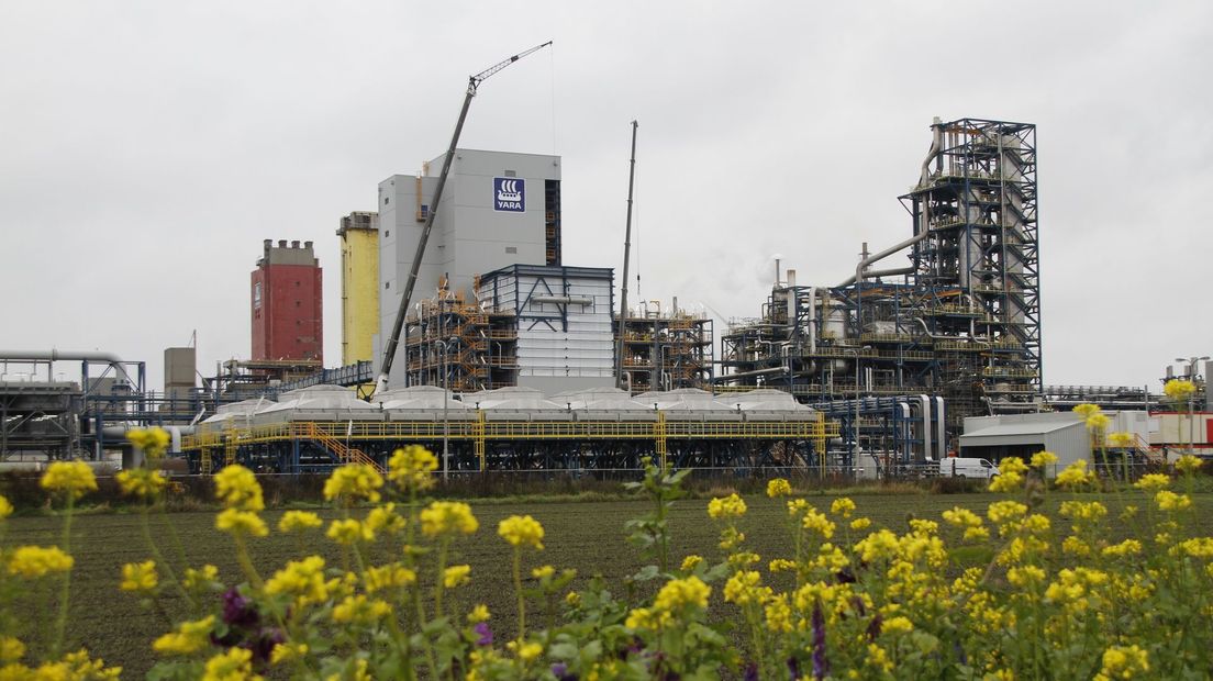 Kunstmestfabriek Yara schroeft ammoniakproductie nog verder terug ...